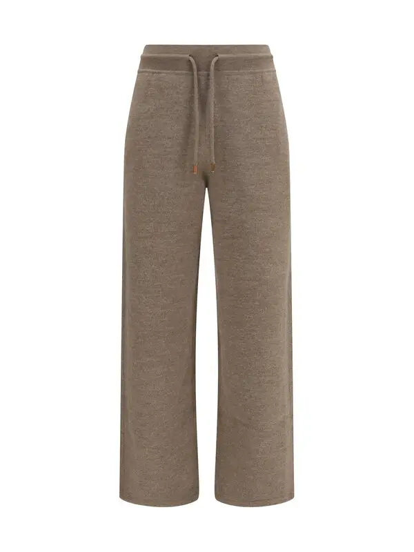 Loro Piana Rassa Wool Drawstring Pants