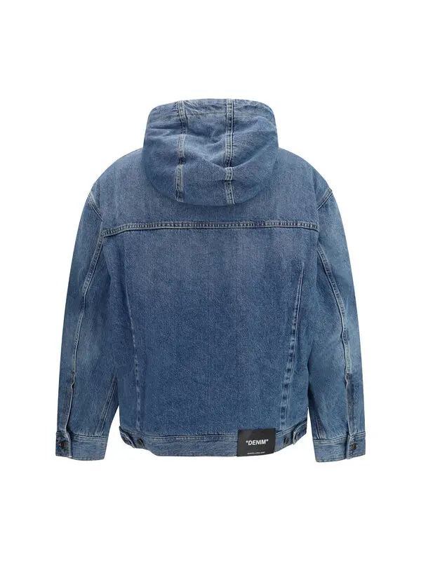 Off-White Bookish Padded Denim Jacket