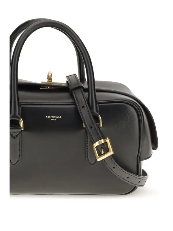 Balenciaga Small Le 7 Bowling Handbag