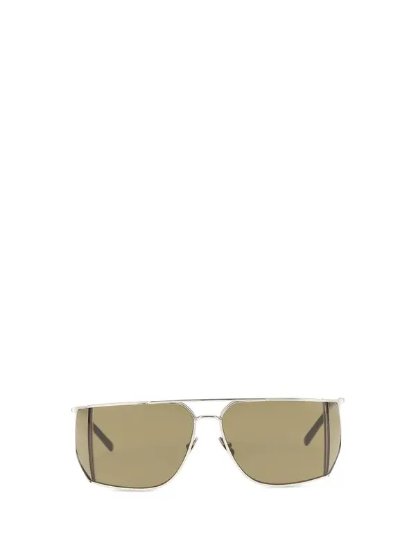 Saint Laurent Sl 750 Metal Sunglasses - Silver