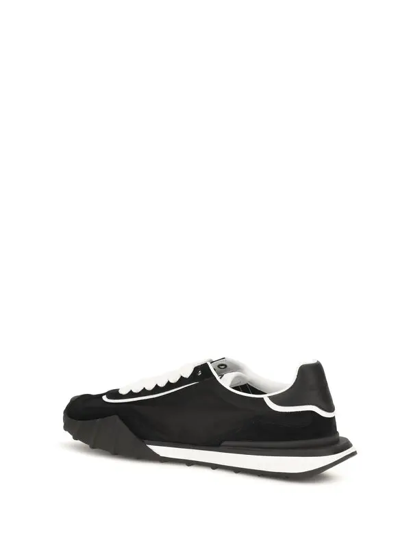 Dolce & Gabbana Dg Logo Leather Sneakers