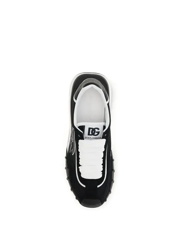 Dolce & Gabbana Dg Logo Leather Sneakers