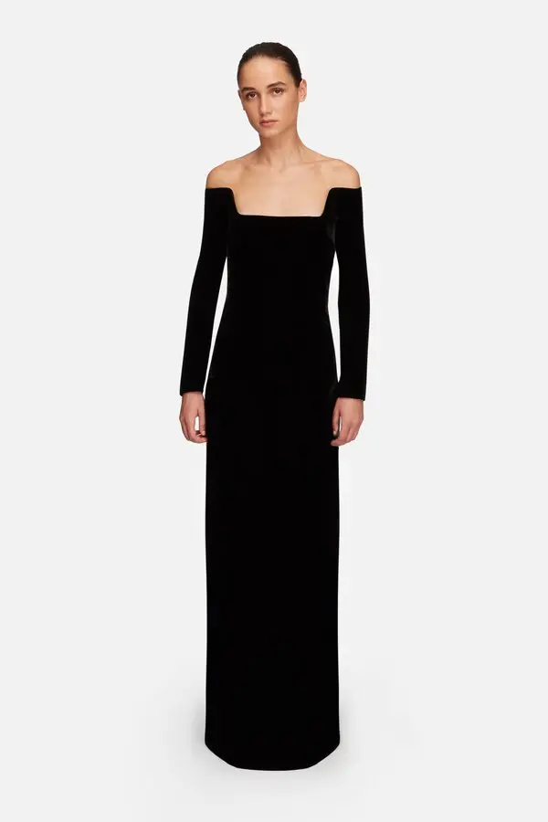 EMILIA WICKSTEAD Birch Dress In Velvet