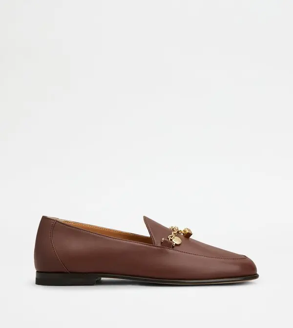 TOD'S Loafers In Nappa Leather - Brown