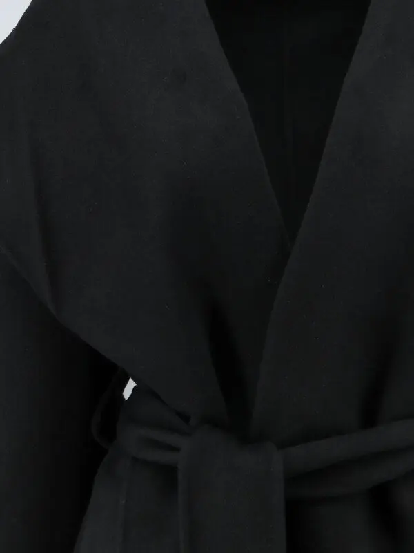 TOTEME Hooded Belted Wool Coat