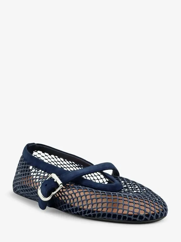 Alaïa Mesh Ballet Flats - Blue