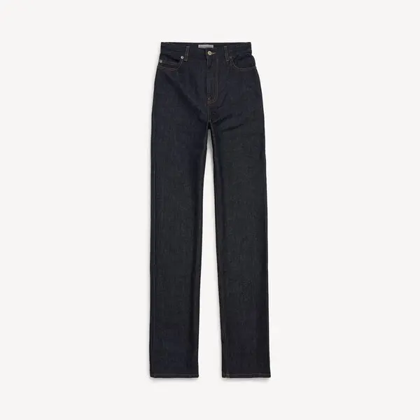 Balenciaga High Waist Slim Jeans