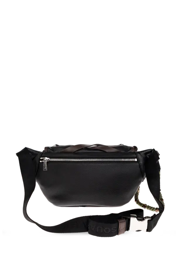 Dsquared2 Leather Bag With Logo