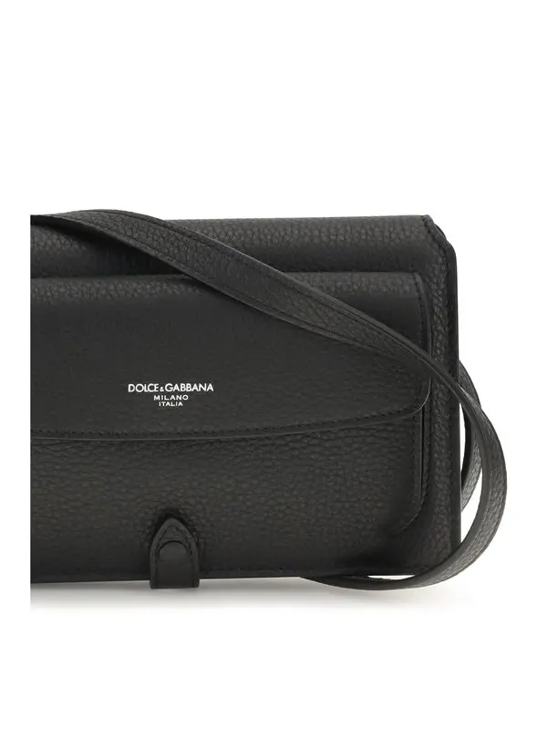 Dolce & Gabbana Calfskin Crossbody Minibag