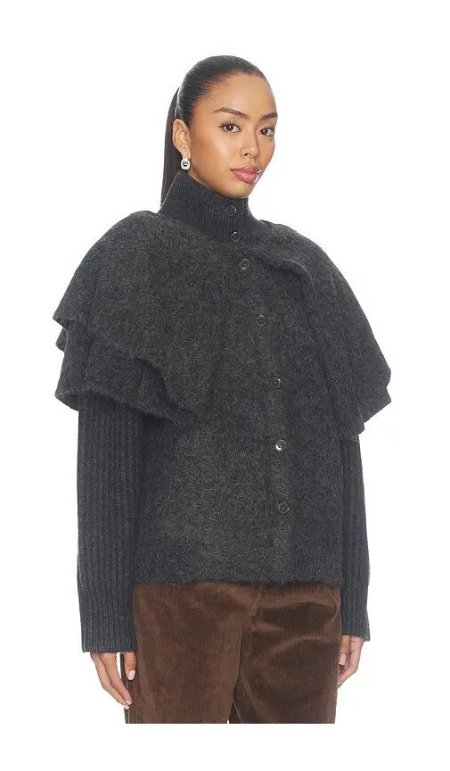 FRAME The Wrap Cape Coat