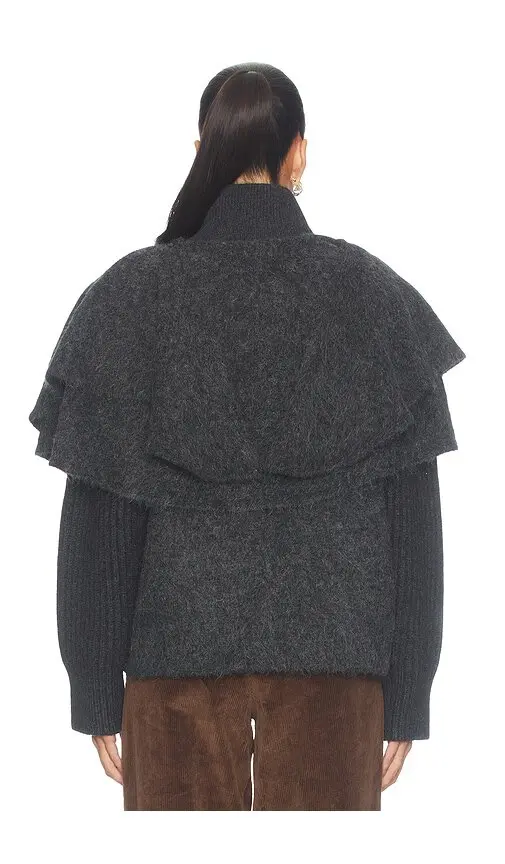 FRAME The Wrap Cape Coat
