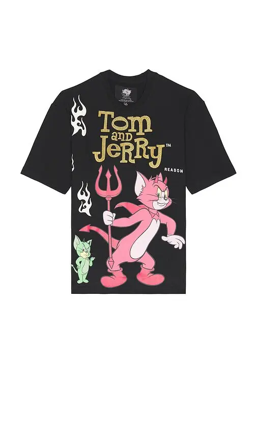 REASON Tom And Jerry Devil Tee