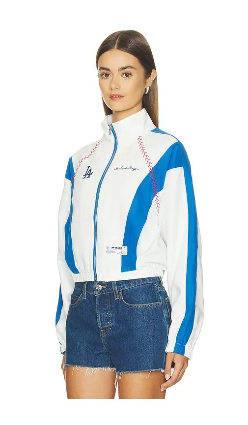 OFF SEASON Lightweight Track Jacket In White