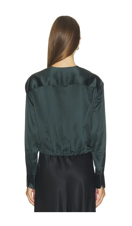 A.L.C. Leanna Top In Green