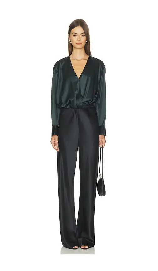 A.L.C. Leanna Top In Green