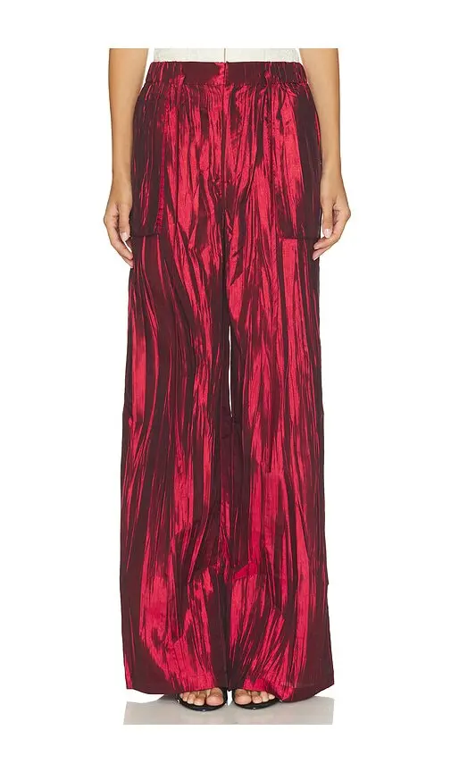 KIM SHUI Akdeniz Satin Pant