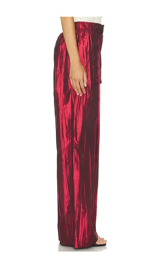 KIM SHUI Akdeniz Satin Pant