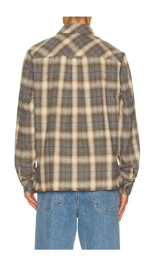 Citizens Of Humanity Cairo Long Sleeve Shirt In Brown