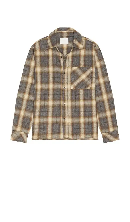 Citizens Of Humanity Cairo Long Sleeve Shirt In Brown