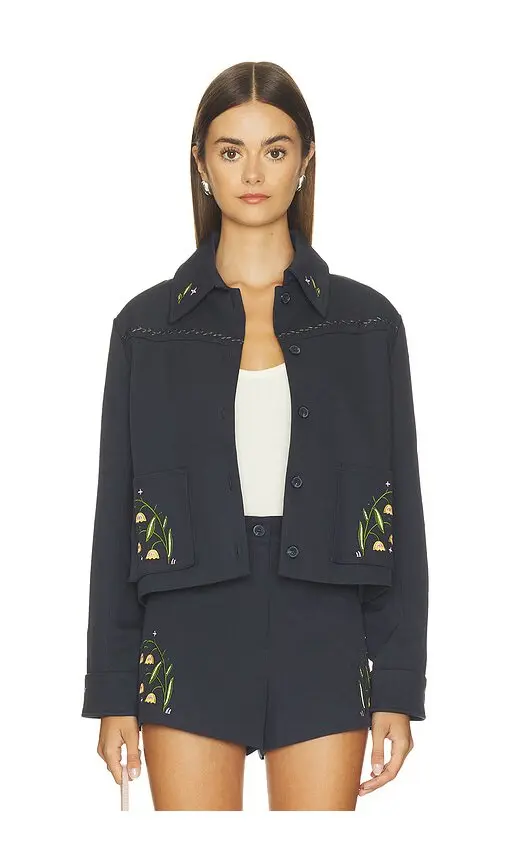 Astr The Label Jalen Jacket In Black