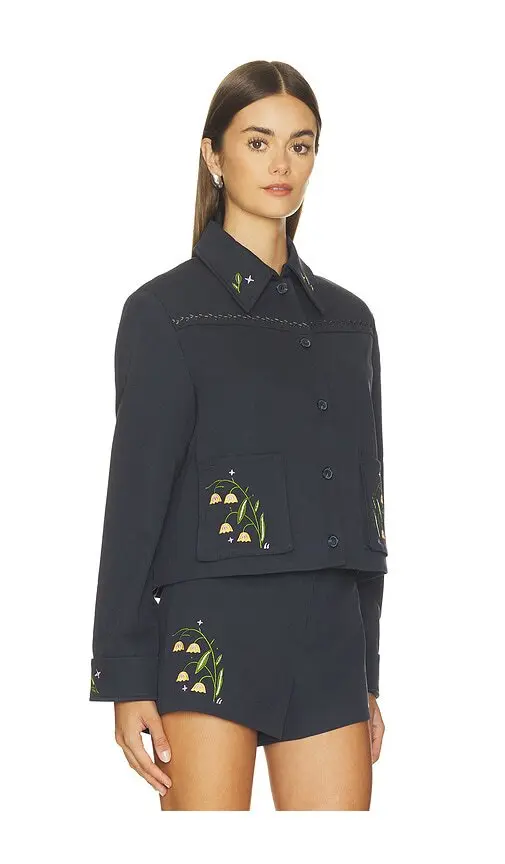 Astr The Label Jalen Jacket In Black