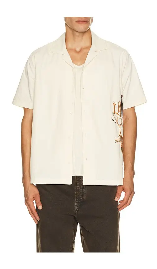 PERCIVAL Walker Boxy Shirt In Cream