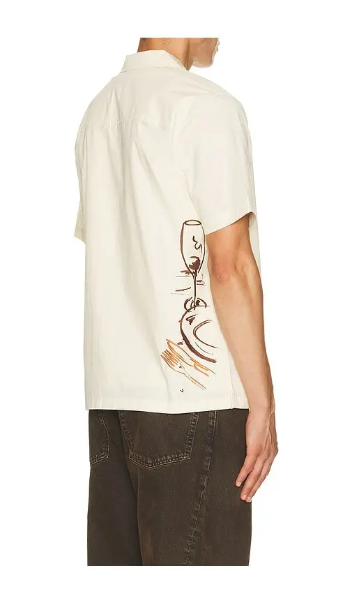 PERCIVAL Walker Boxy Shirt In Cream