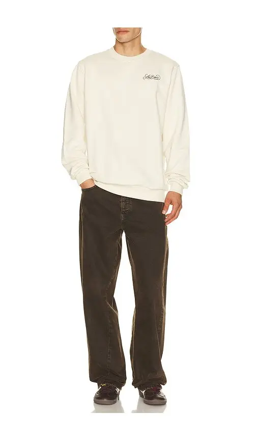 LES DEUX Orchard Sweatshirt In Cream