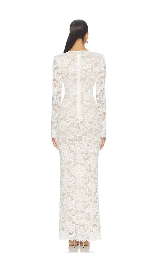 NOOKIE Delphine Longsleeve Lace Gown