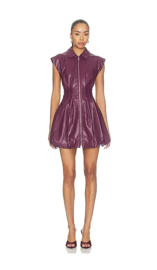 Steve Madden Dyanne Dress In Purple