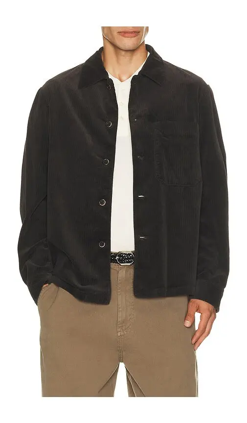 Barena Venezia Overshirt Cedrone Cortivo In Grey