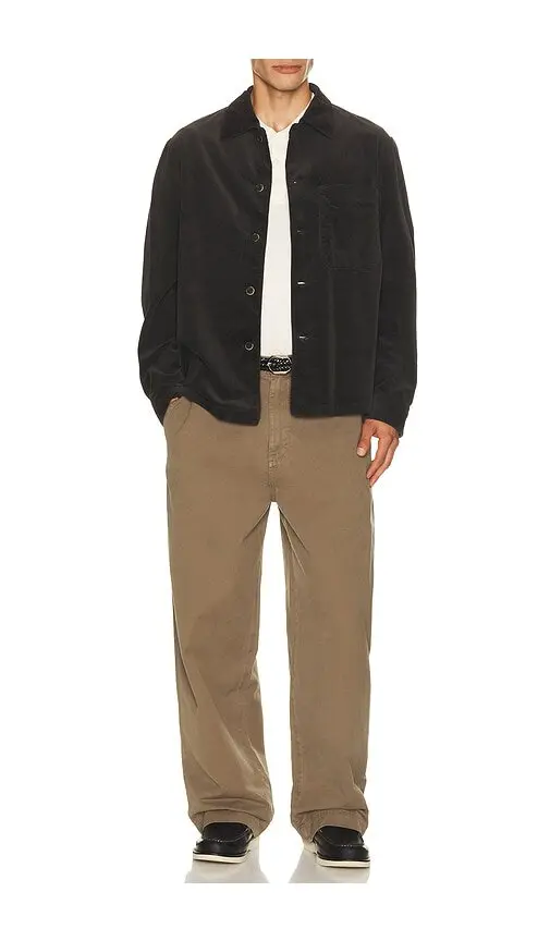 Barena Venezia Overshirt Cedrone Cortivo In Grey