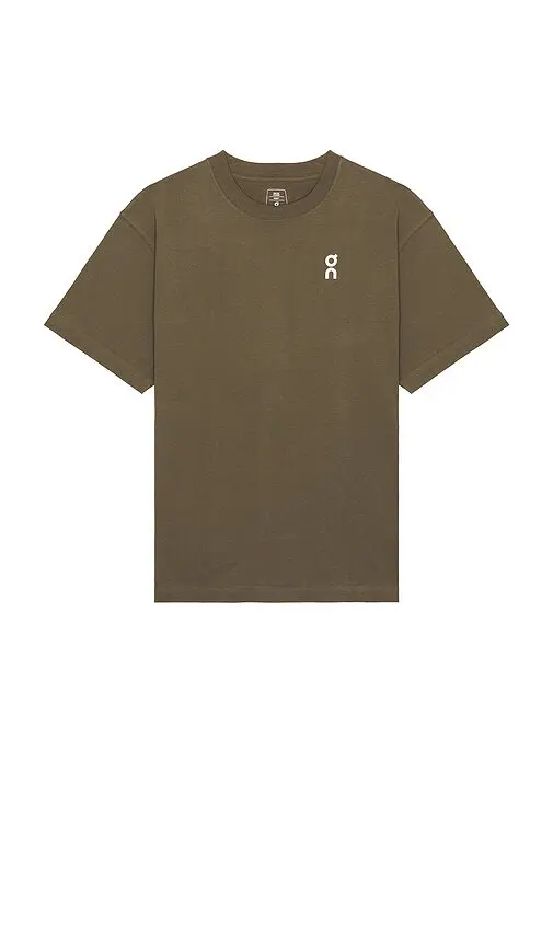 On Club Tee In Brown
