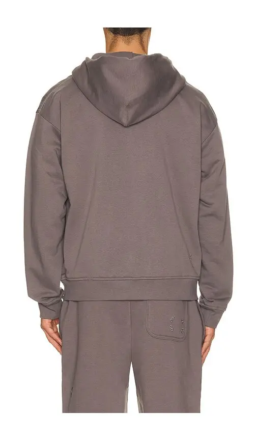 On Club Collective Fz Hoodie In Grey