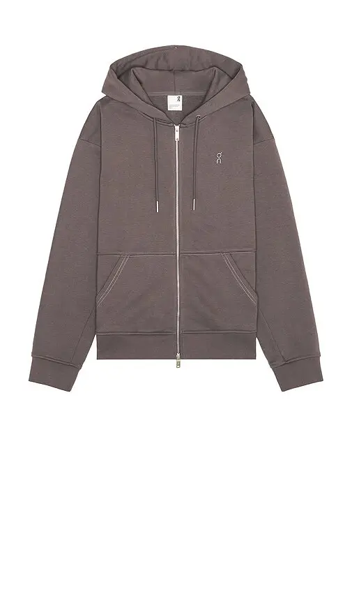 On Club Collective Fz Hoodie In Grey
