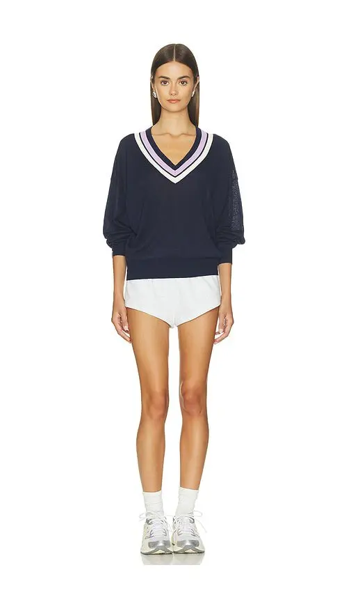 The Upside Bonita V-neck Knit Sweater