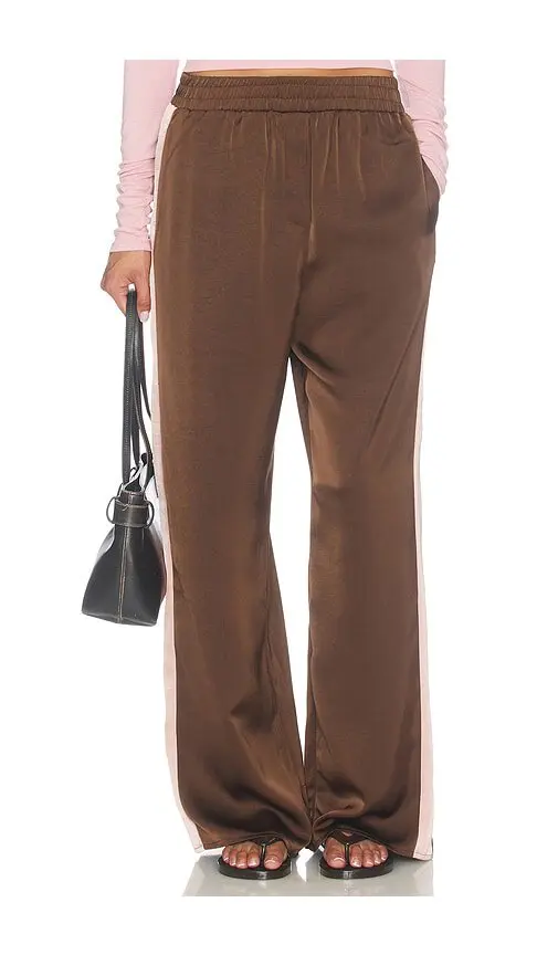 4TH & RECKLESS Tiffany Satin Trouser