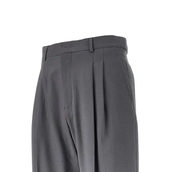 Emporio Armani Wool Pleated Pants