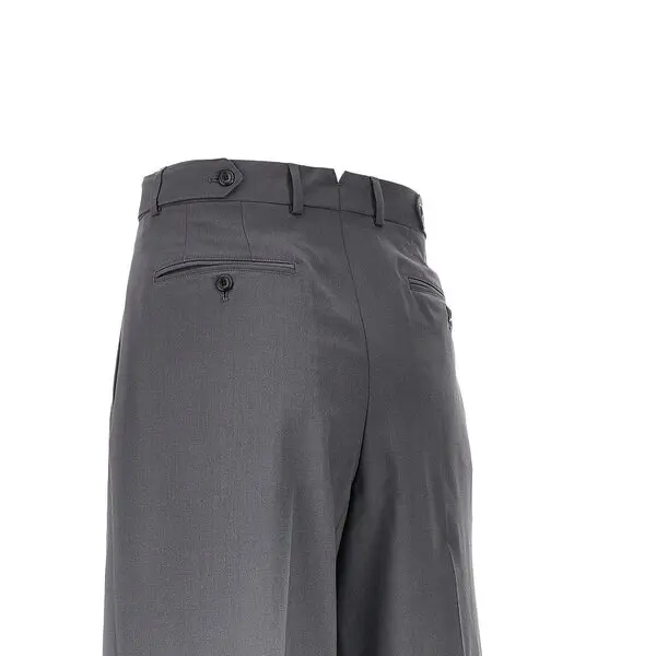 Emporio Armani Wool Pleated Pants