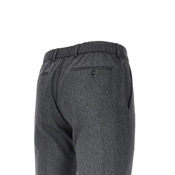 Emporio Armani Mélange Wool Pants