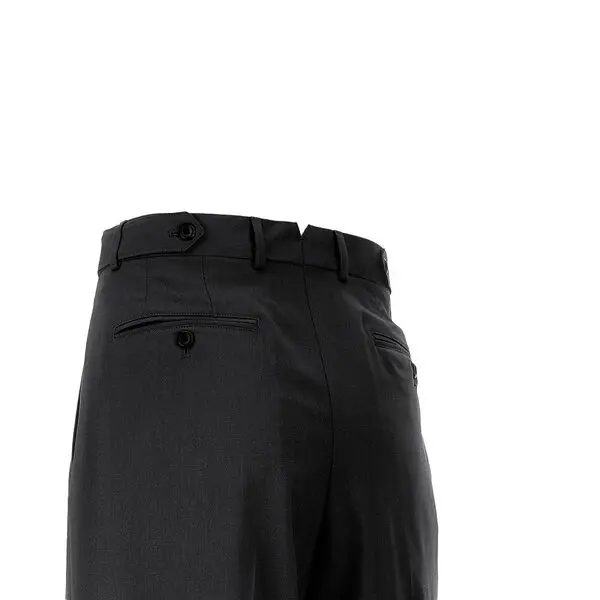 Emporio Armani Wool Pleated Pants