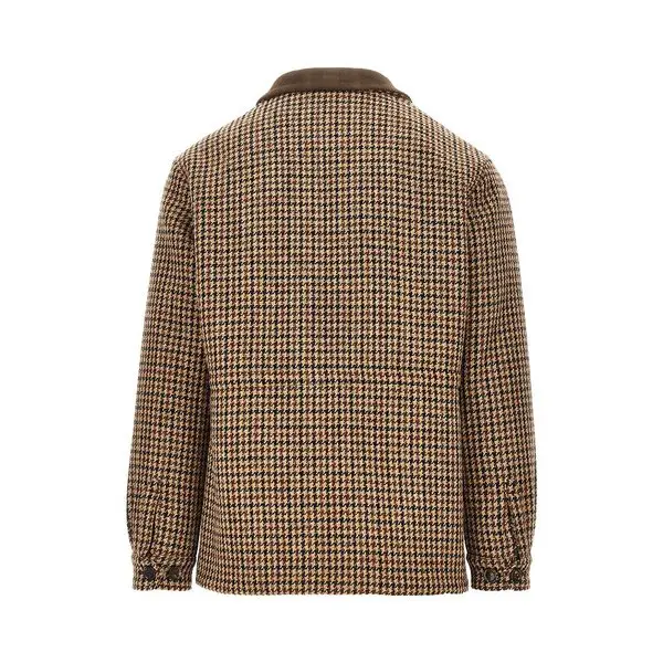 Caruso Giacca 'dalila' Imbottita In Harris Tweed - Multicolor
