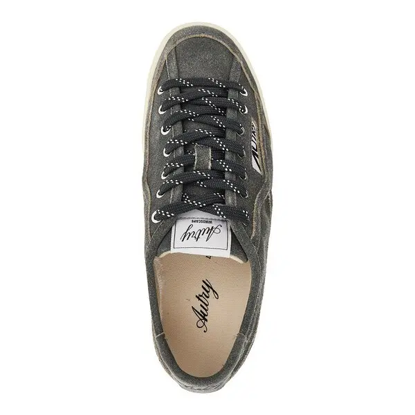 AUTRY Windscape' Suede Leather Sneakers - Grey