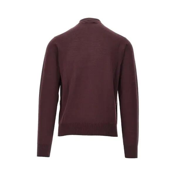 Emporio Armani Fine Knit Polo Sweater An