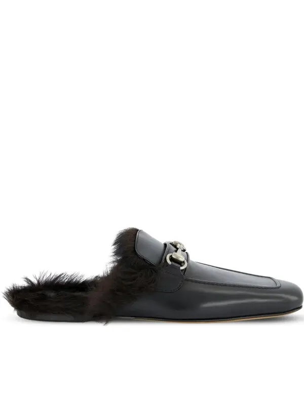 Gucci Mules With Bit - Black
