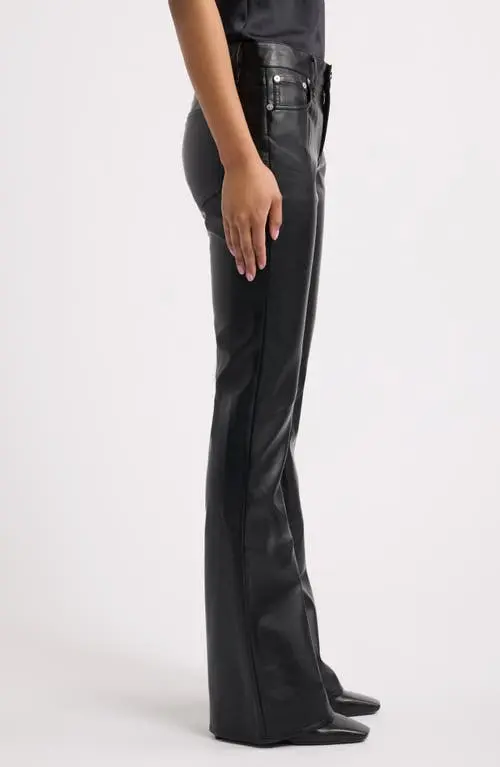 Rag & Bone Kinsley Low Rise Faux Leather Pants