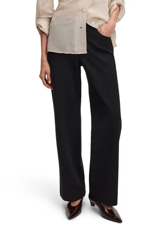 Rag & Bone Cam High Waist Ponte Straight Leg Pants