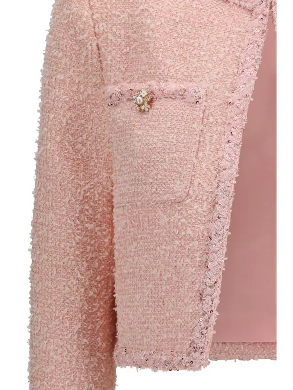 SELF-PORTRAIT Bouclé Jacket
