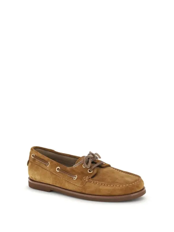 GIANVITO ROSSI Vandée Suede Loafers