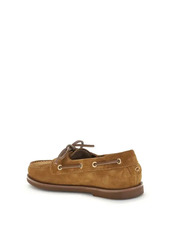 GIANVITO ROSSI Vandée Suede Loafers